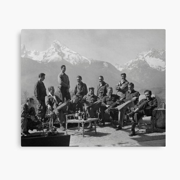 AatoeaX The Men Of Easy Company - Berchtesgaden - WW2 1945 Canvas Print ...