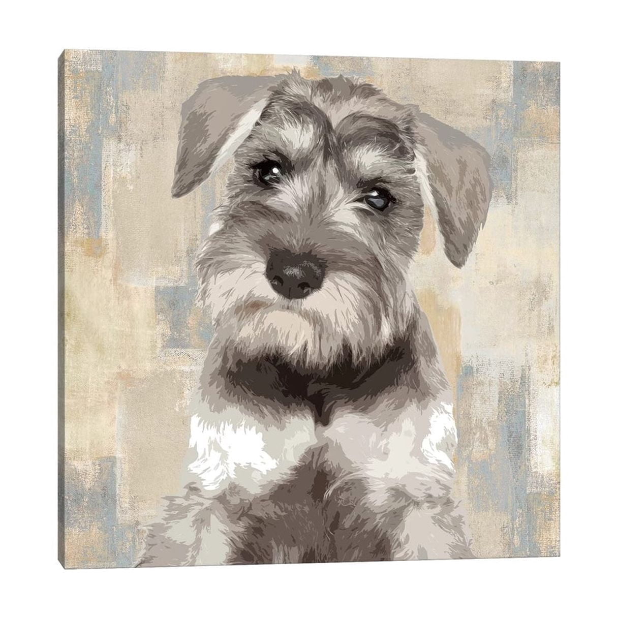 AatoeaX "Miniature Schnauzer" Canvas Print Modern Wall Art Canvas ...