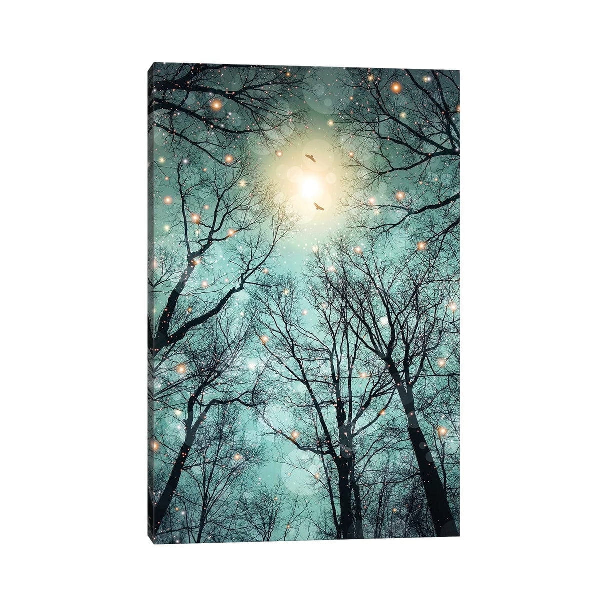 AatoeaX "Mint Embers - Trees" Designs Canvas Print Modern Wall Art ...