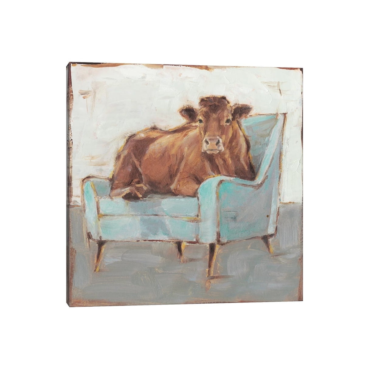 AatoeaX "Moo-ving In IV" Canvas Print Modern Wall Art Canvas Poster ...