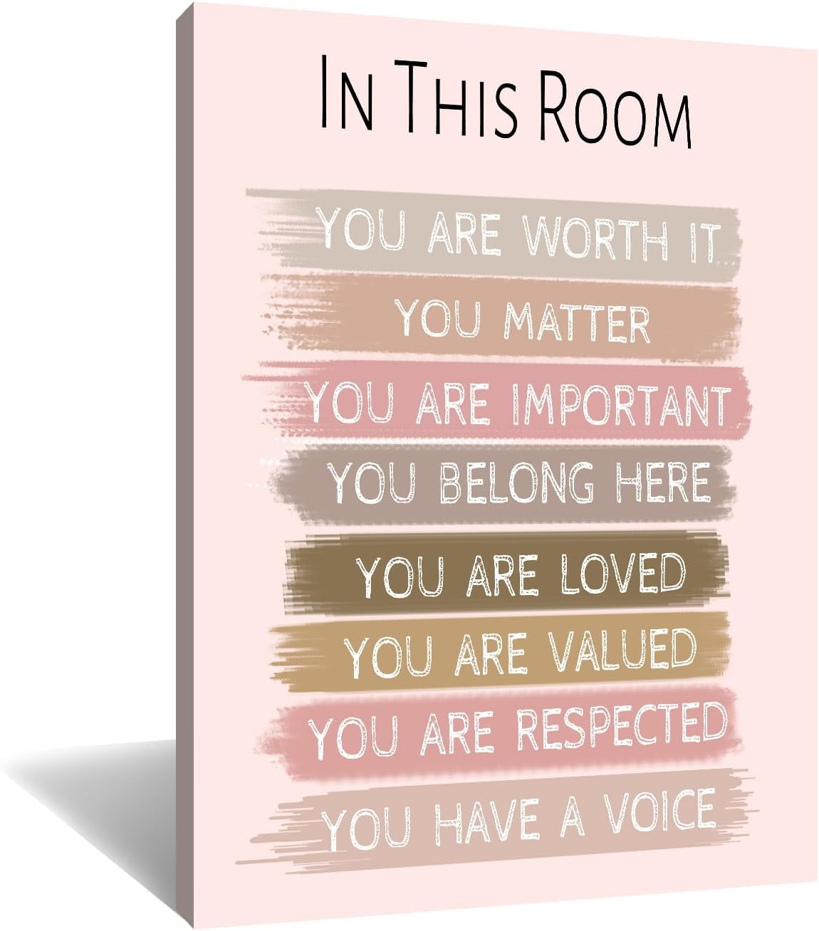 AatoeaX Motivational Poster Wall Art Success Inspirational Quotes Print ...