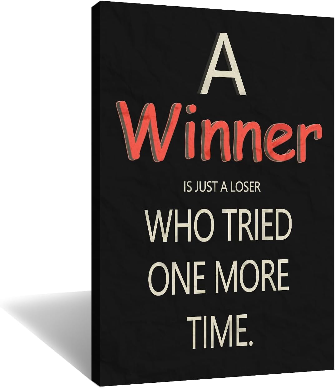 AatoeaX Motivational Poster Wall Art Success Inspirational Quotes Print ...