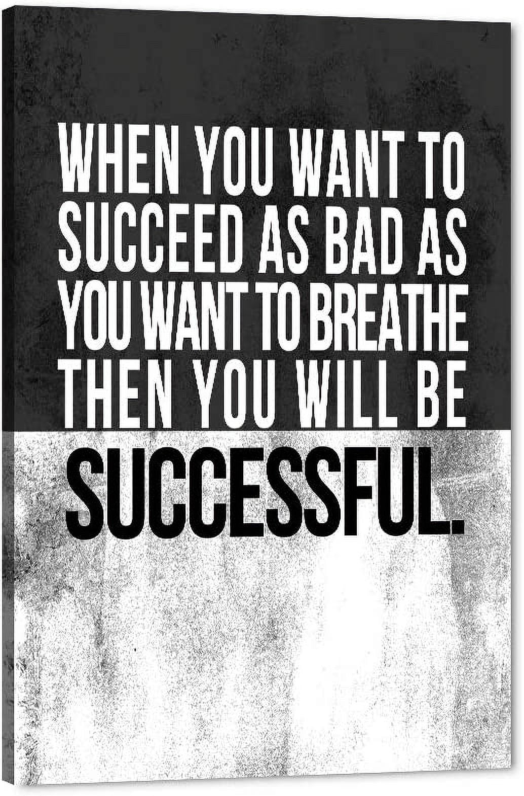 AatoeaX Motivational Wall Art Inspirational Office Canvas Painting ...