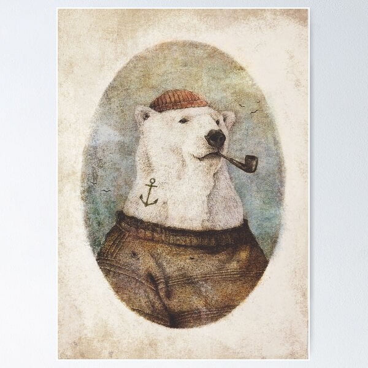 AatoeaX Onto the Shore PosterAesthetic Home Decor – Perfect for Gallery Walls or Gifts, 12"x18 ...