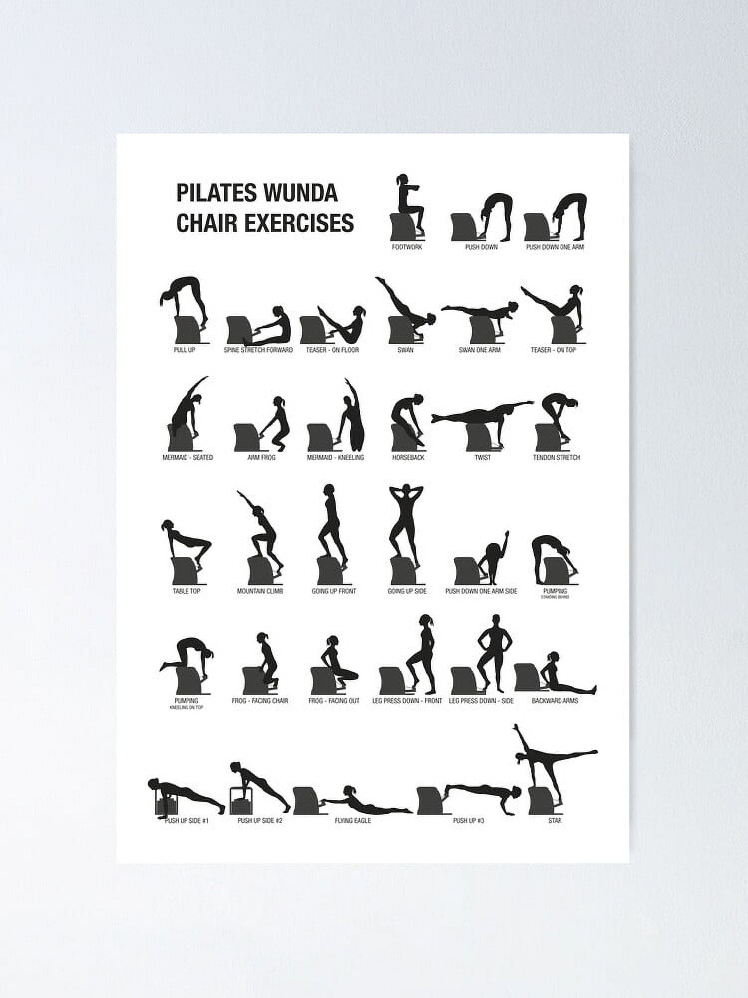 AatoeaX PILATES WUNDA CHAIR Poster Modern Wall Art Canvas Poster ...