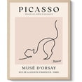 AatoeaX Pablo Picasso Wall Art Cat Canvas Prints Picture Minimalist ...