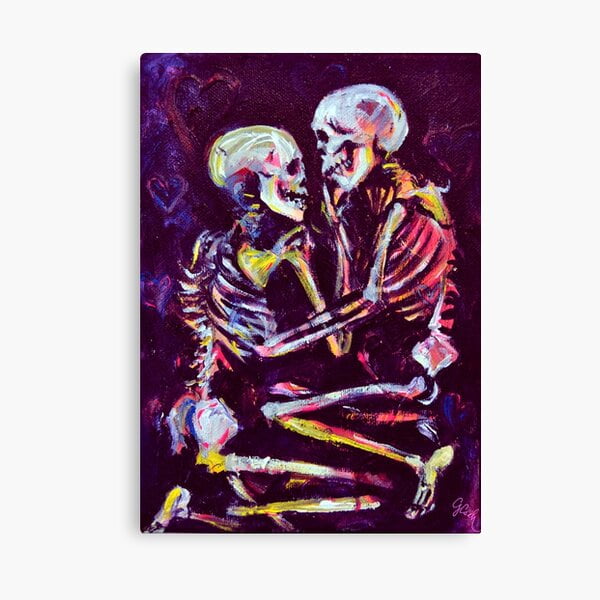 AatoeaX Passion of Lovers (Is for Death) Canvas Print Modern Wall Art ...