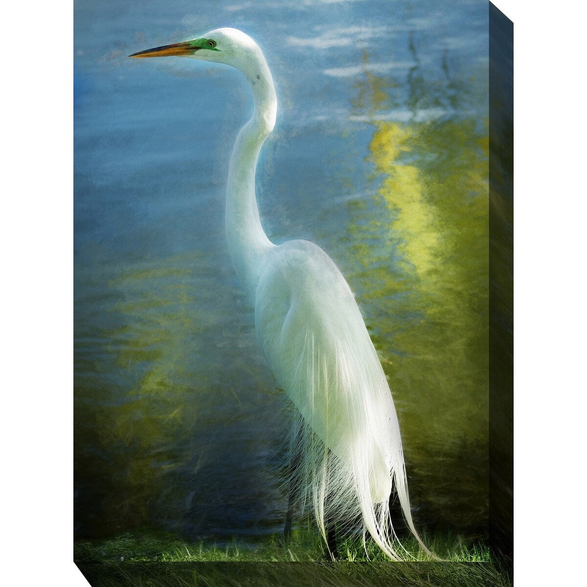 AatoeaX Poised Patience Indoor/Outdoor Art - Multi-color Modern Wall ...