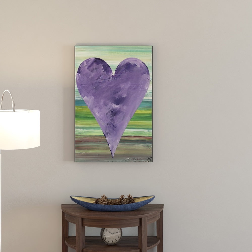 AatoeaX Porch & Den Zane Heartwork Anthony Canvas Art Modern Wall Art ...