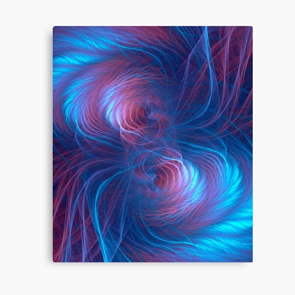 AatoeaX Quantum entanglement conceptual image (C026/4122) Canvas Print ...
