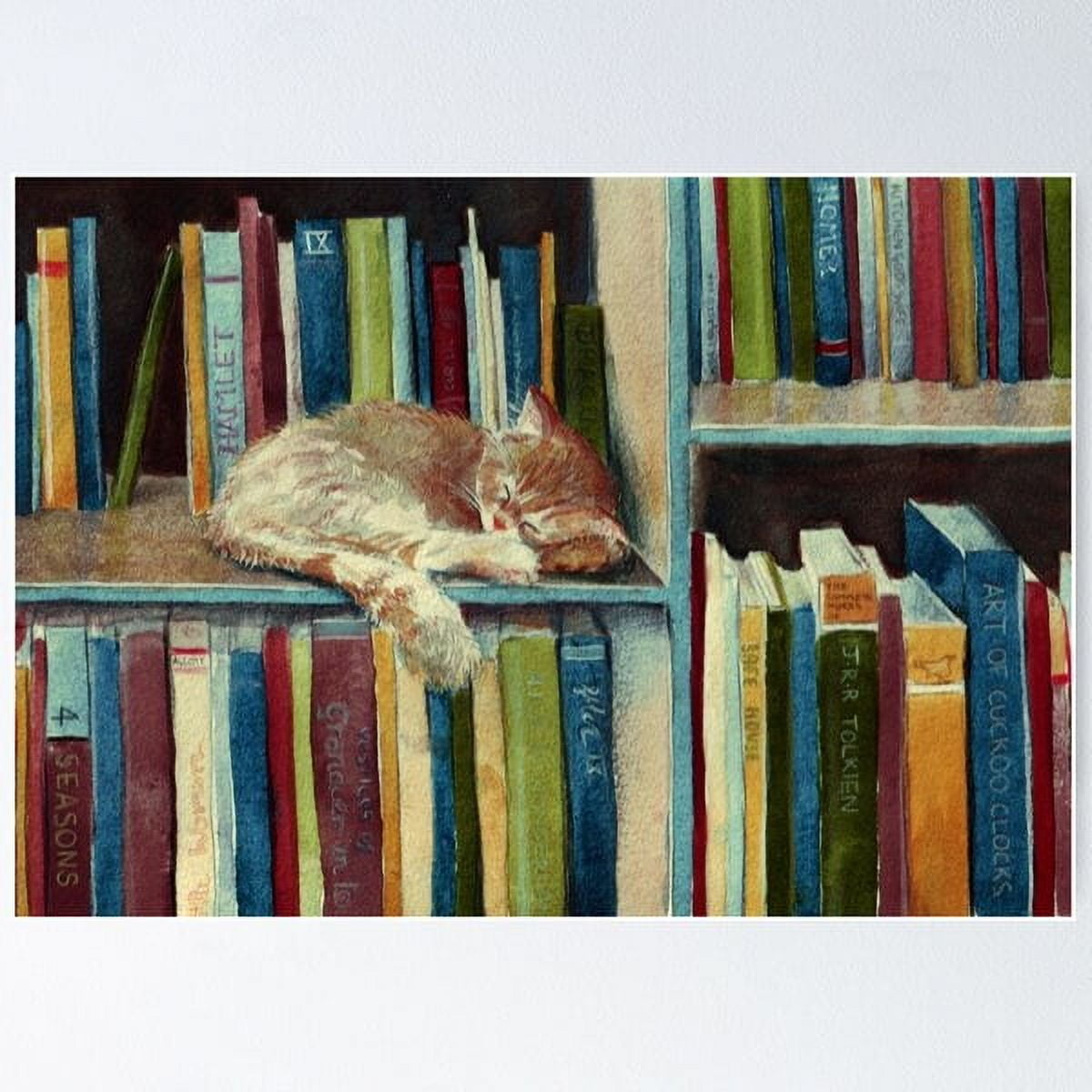 AatoeaX Quite Well Read PosterAesthetic Home Decor – Perfect for Gallery Walls or Gifts, 12"x18 ...