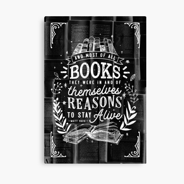 AatoeaX Reasons to stay alive Canvas Print Modern Wall Art Canvas Poster – Aesthetic Print for ...