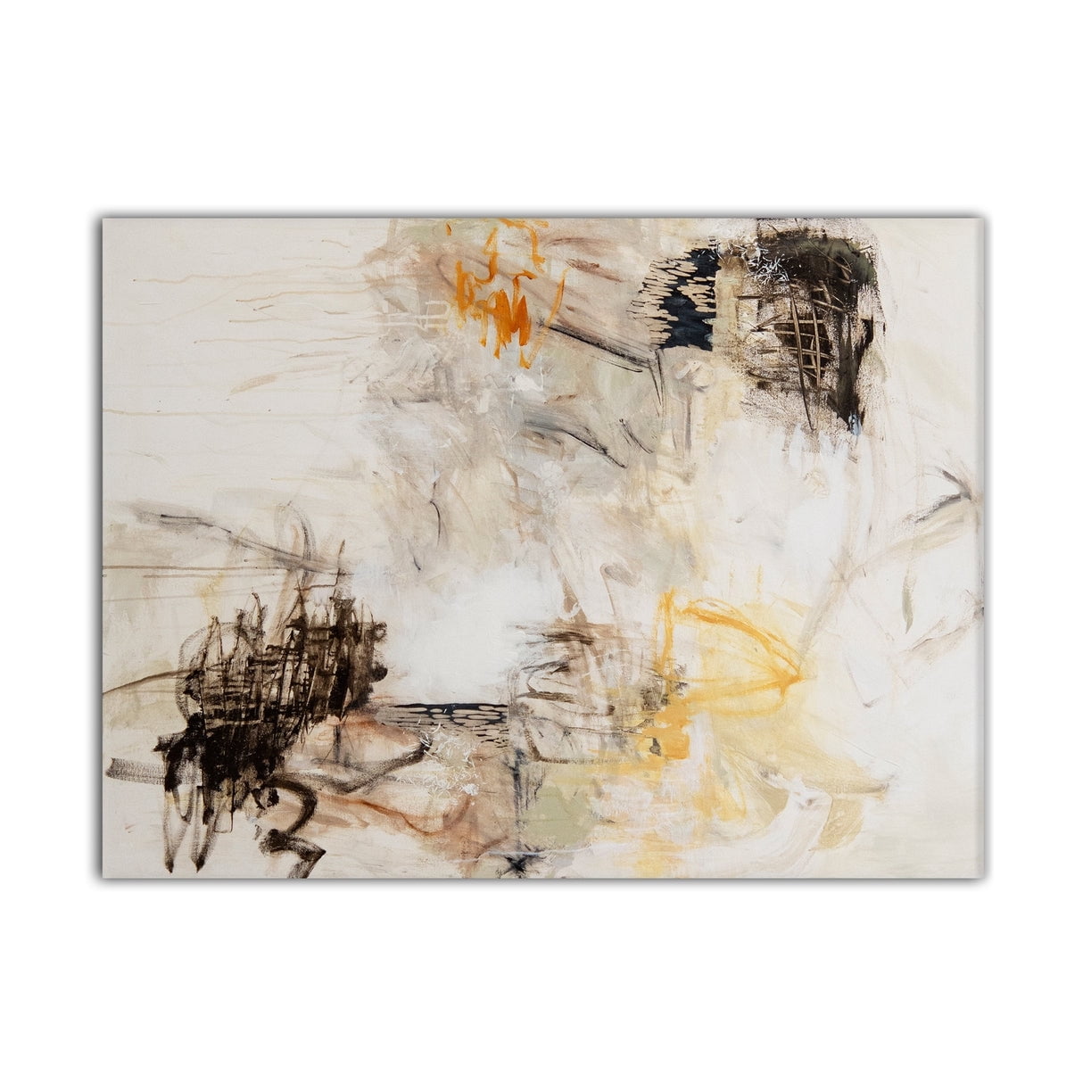 AatoeaX Remaining Neutral' Wrapped Canvas Wall Art Modern Wall Art ...