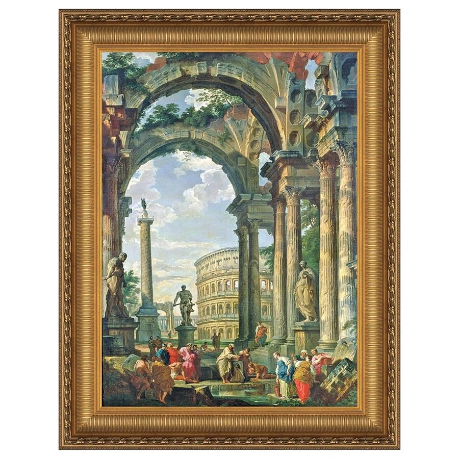 AatoeaX Roman Capriccio, 1735: Canvas Replica Painting: Small Modern ...