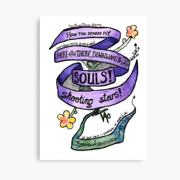 AatoeaX Spring Awakening Souls Canvas Print Modern Wall Art Canvas ...