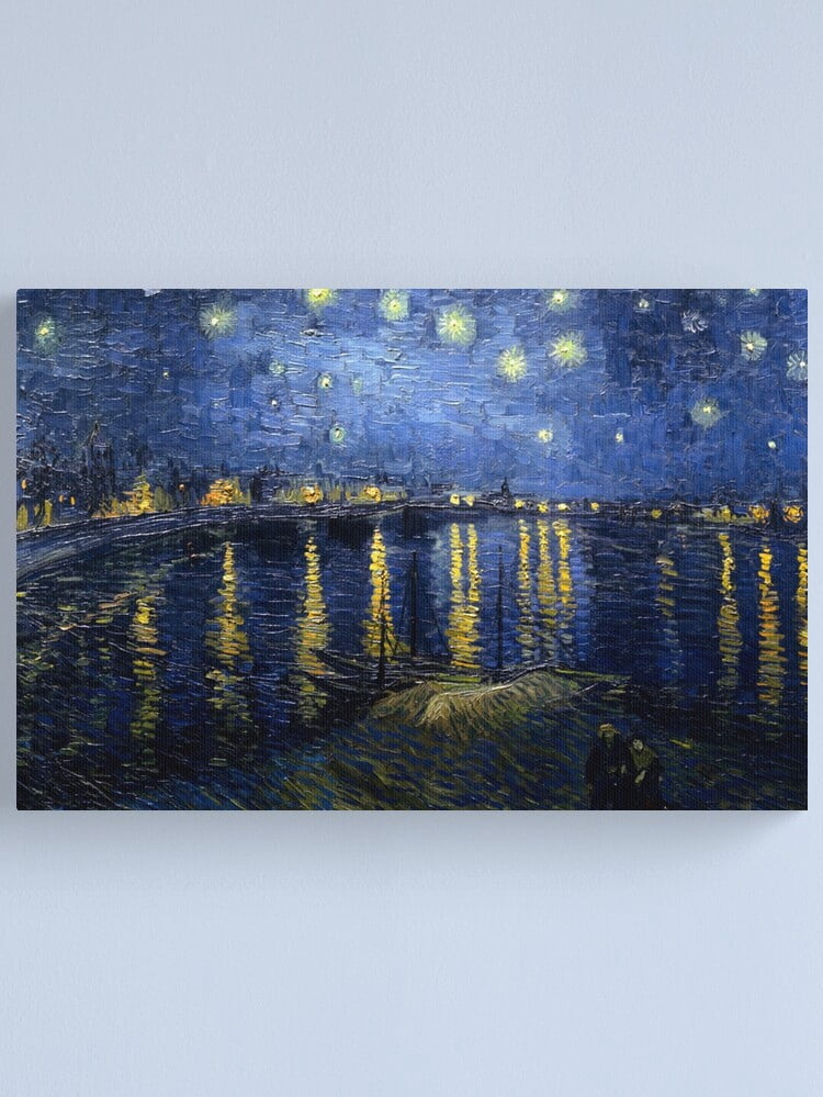 AatoeaX Starry Night Over the Rhone by Vincent Van Gogh Canvas Print ...