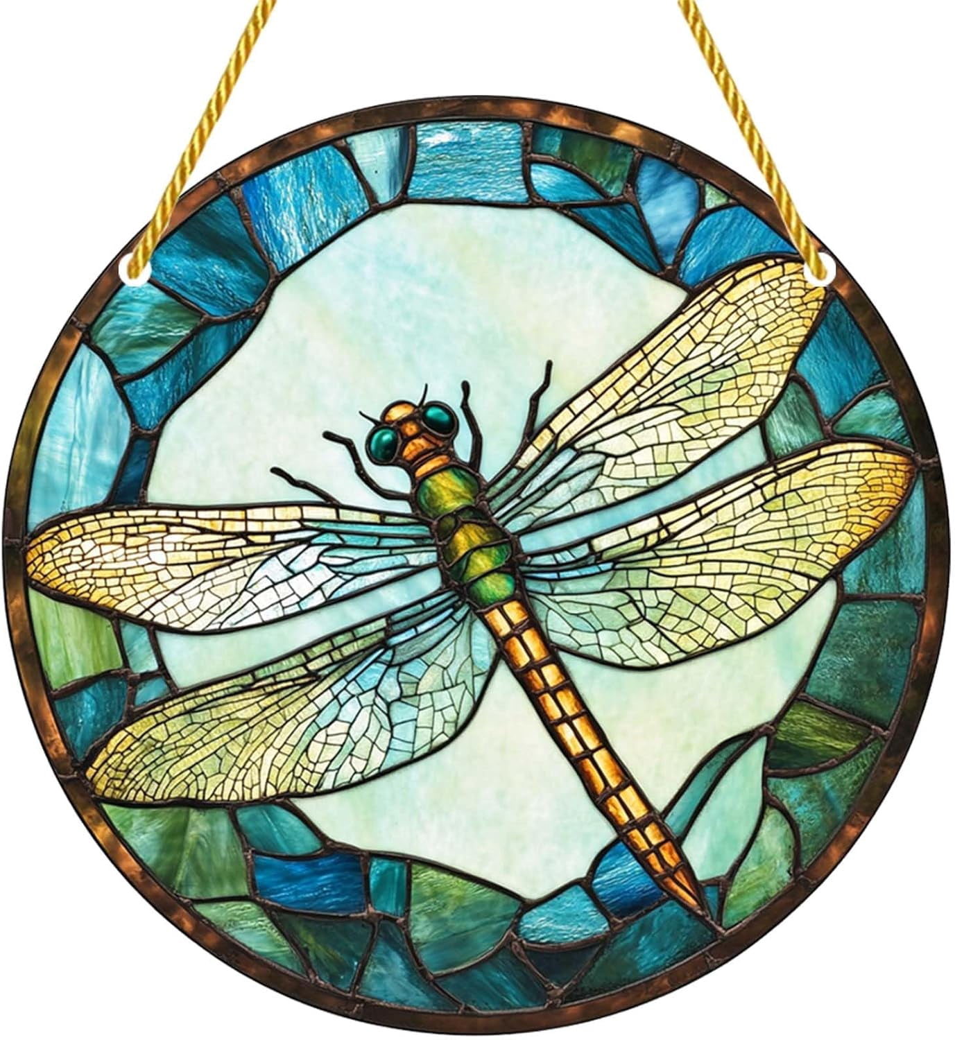 AatoeaX Striking Dragonfly Acrylic Window Artwork: Delicate, nature ...