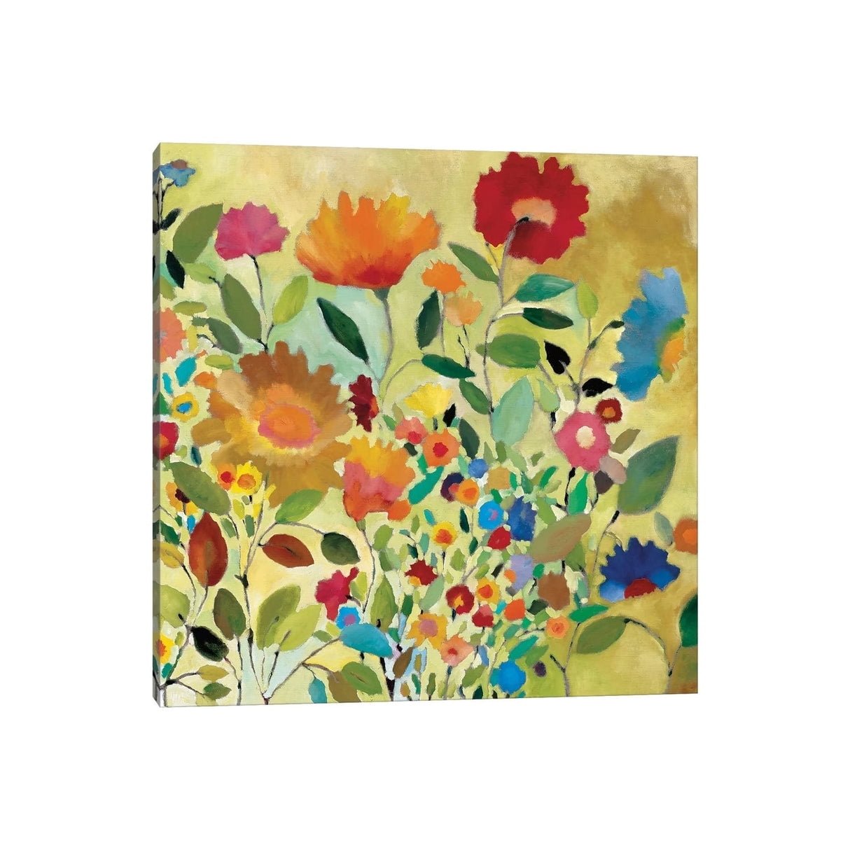 AatoeaX "Summer Meadow" Canvas Print Modern Wall Art Canvas Poster ...