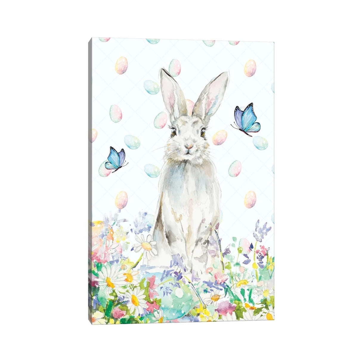 AatoeaX "Tall Easter Bunny" Canvas Print Modern Wall Art Canvas Poster ...