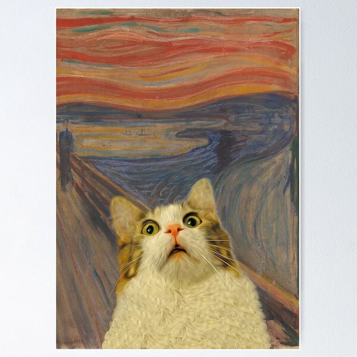 AatoeaX The Meow PosterAesthetic Home Decor – Perfect for Gallery Walls ...