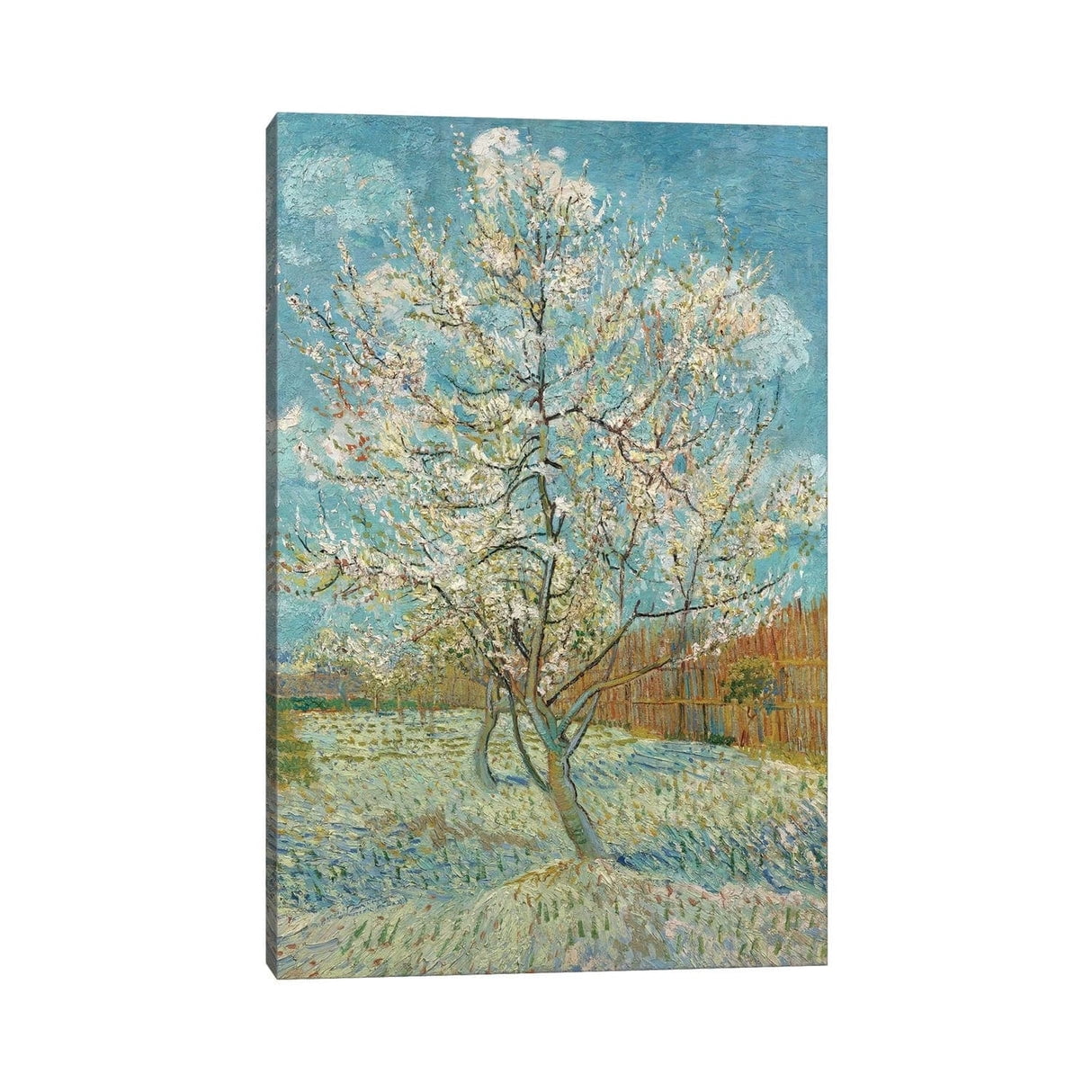 AatoeaX "The Pink Peach Tree, 1888" Canvas Print Aesthetic Home Decor ...
