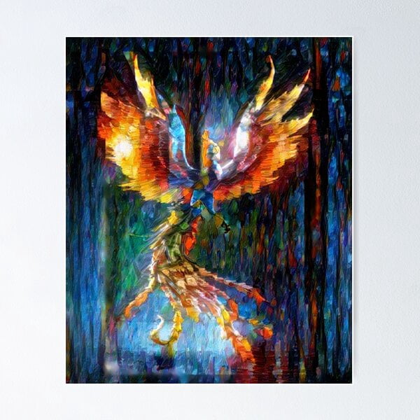 AatoeaX The rise of the phoenix PosterAesthetic Home Decor – Perfect ...