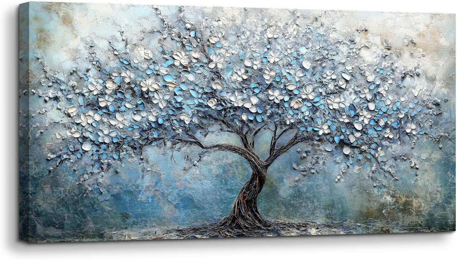 AatoeaX Tree of Life Wall Art for Living Room, Cherry Blossom Tree ...