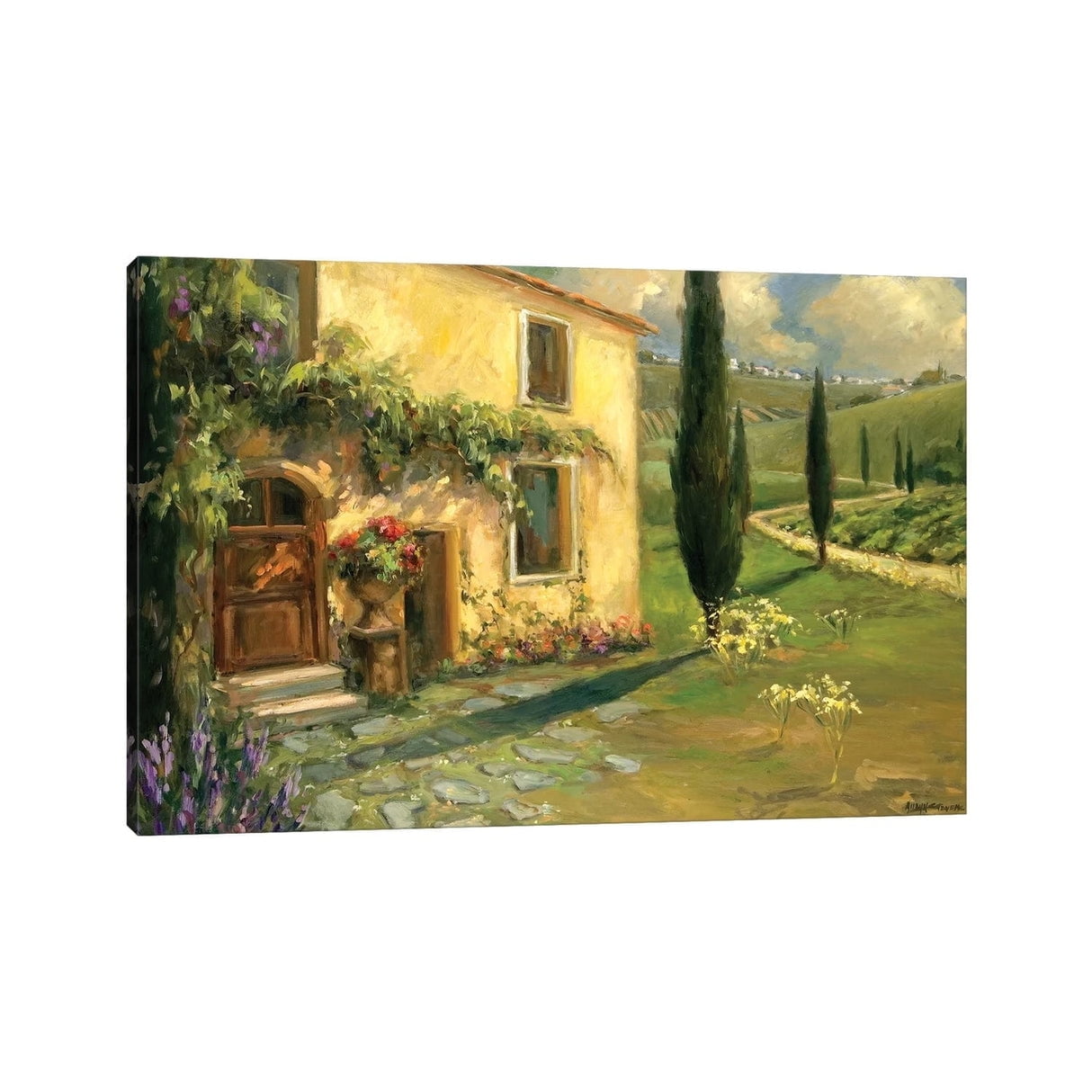 AatoeaX "Tuscan Spring" Canvas Print Modern Wall Art Canvas Poster ...