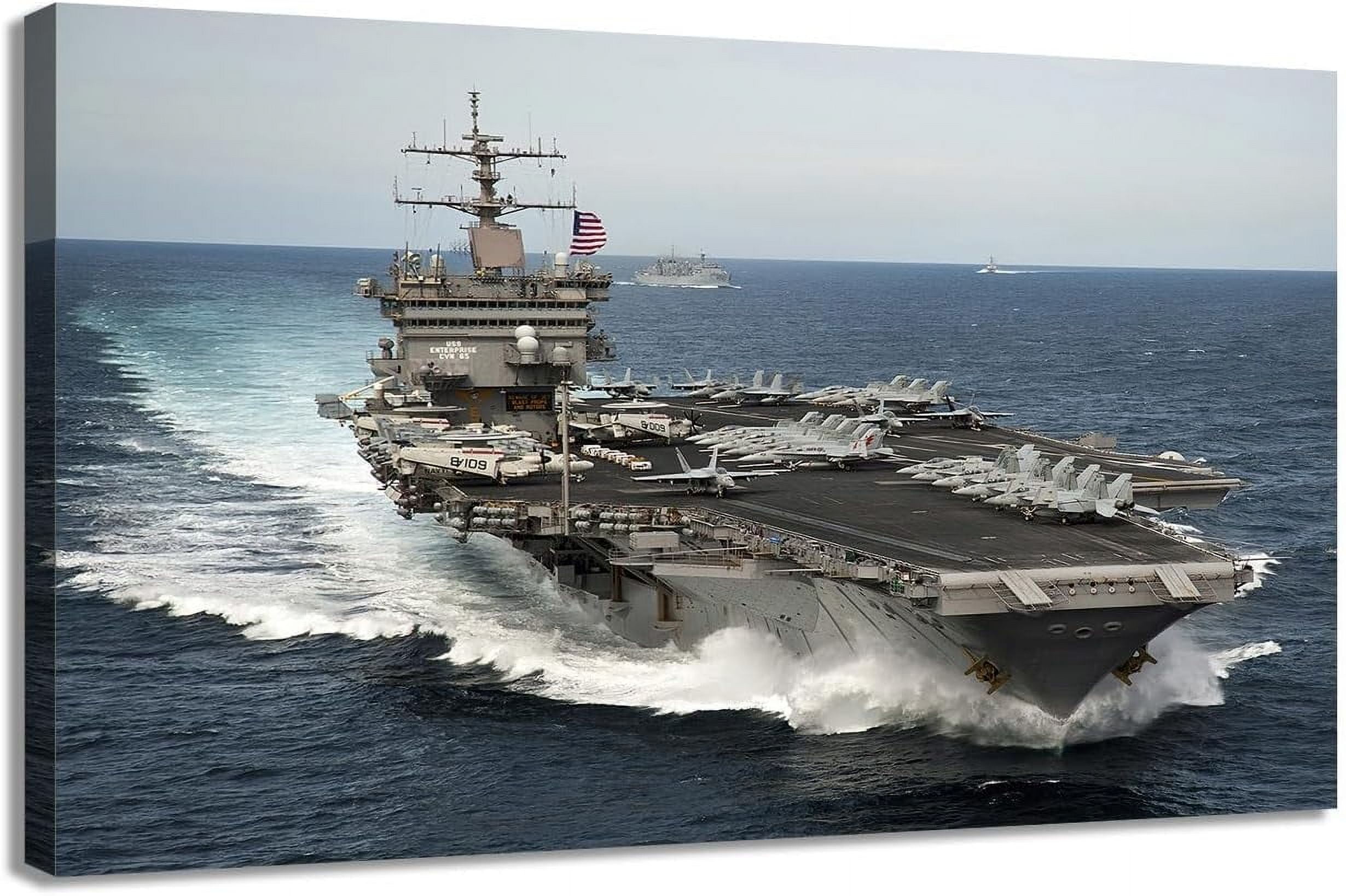 AatoeaX Uss Enterprise Cvn-65,Veterans Day Father Day,Aircraft Carrier ...