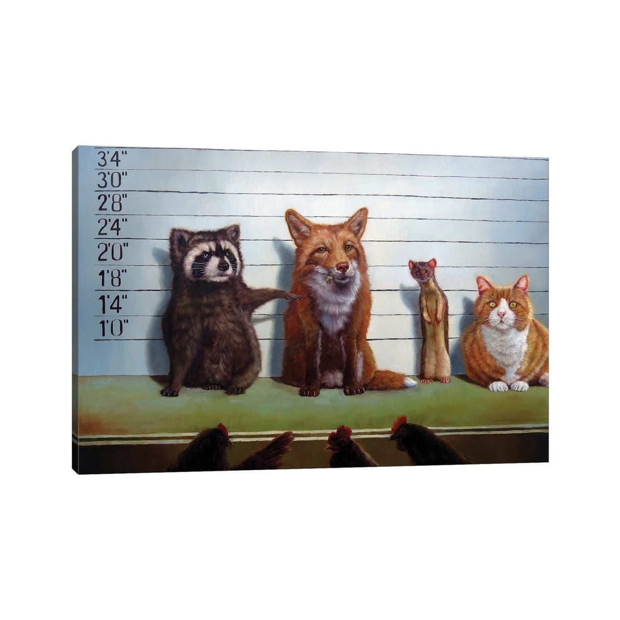 AatoeaX "Usual Suspects" Canvas Print Modern Wall Art Canvas Poster ...
