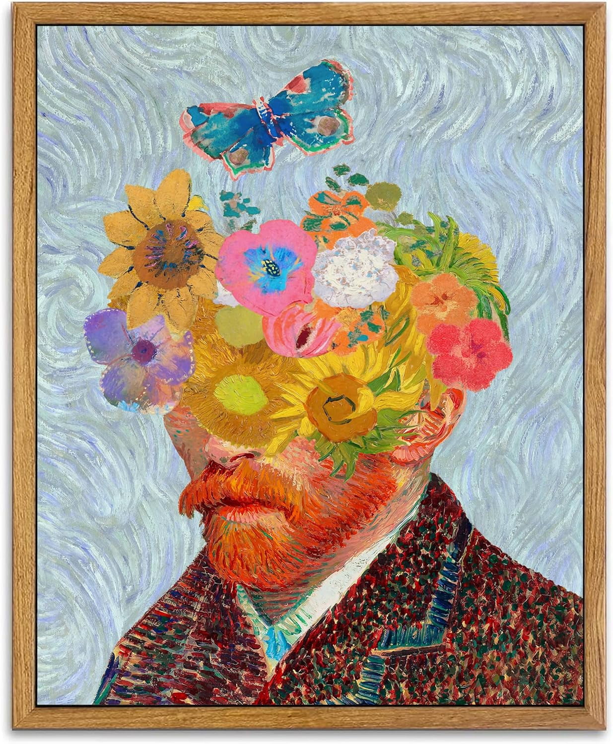 AatoeaX Van Gogh Wall Art, Vintage Abstract Impressionist Canvas Oil ...