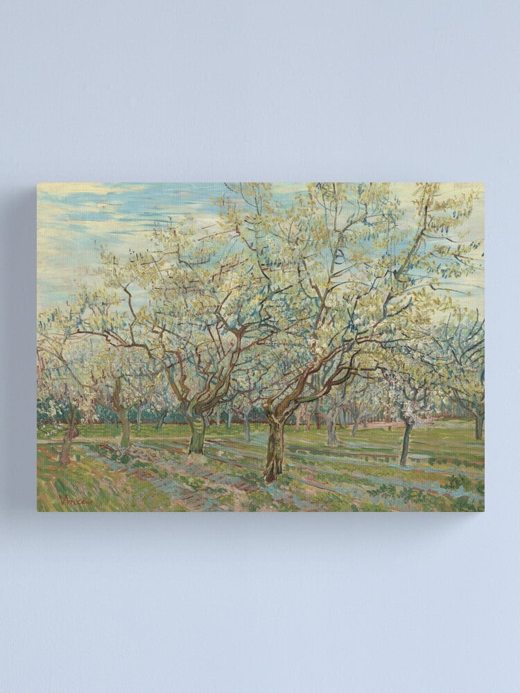 AatoeaX Vincent van Gogh, The White Orchard, 1888 Painting Canvas Print ...