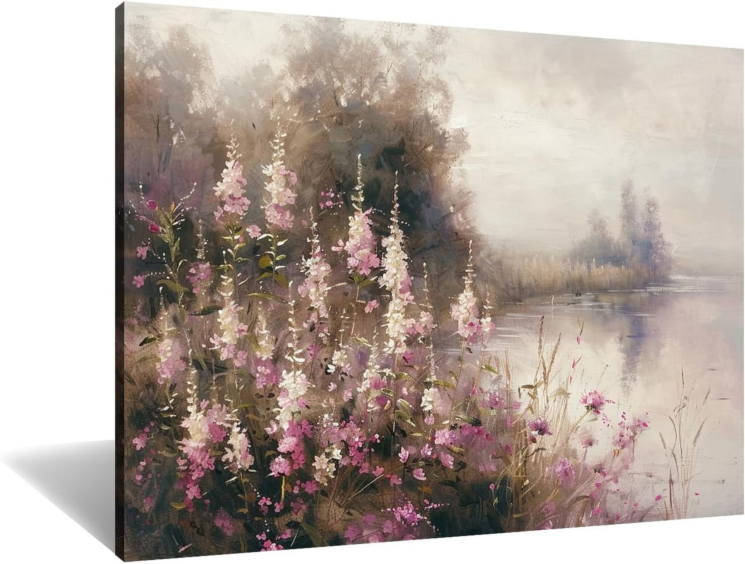 AatoeaX Vintage Poster Wall Art Countryside Painting Landscape Picture ...