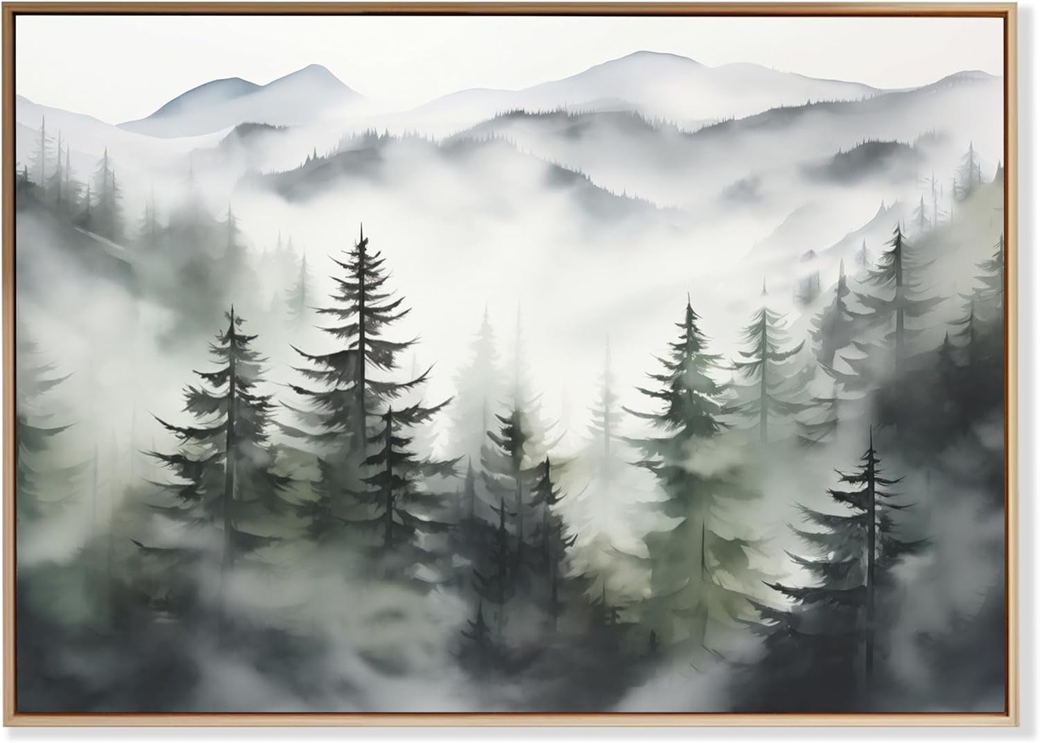 AatoeaX Wall Art Decor Classical Oil Painting Canvas Prints Landscape ...