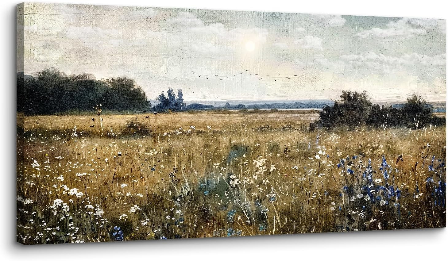 AatoeaX Wall Art for Living Room, Countryside Landscape Canvas Art ...