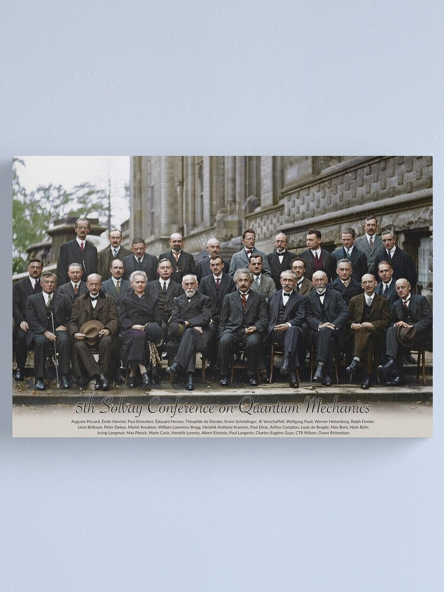 AatoeaX With names: 5th Solvay Conference on Quantum Mechanics, 1927 ...