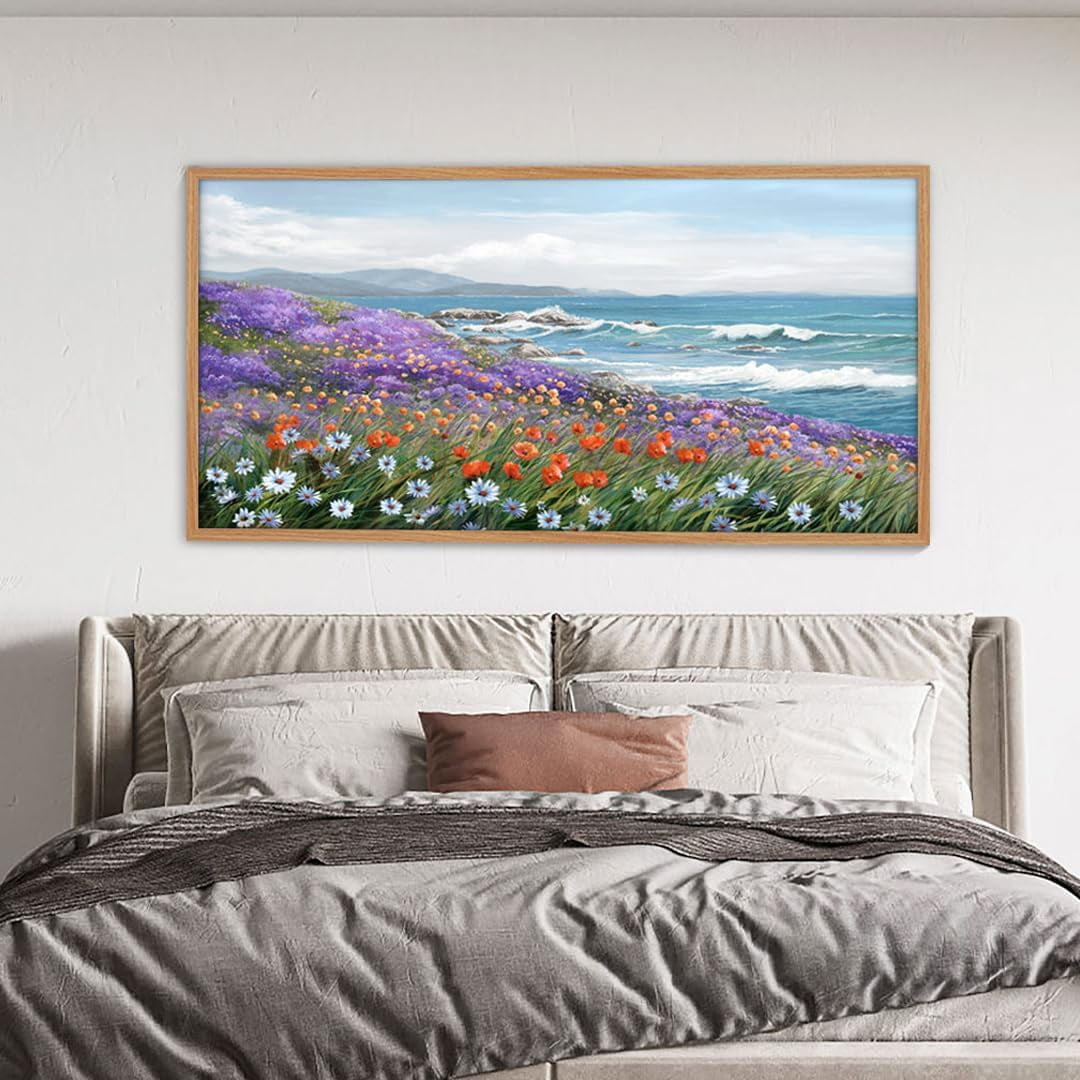 AatoeaX seascape Painting Wall Art Coastal Picture for Living Room ...