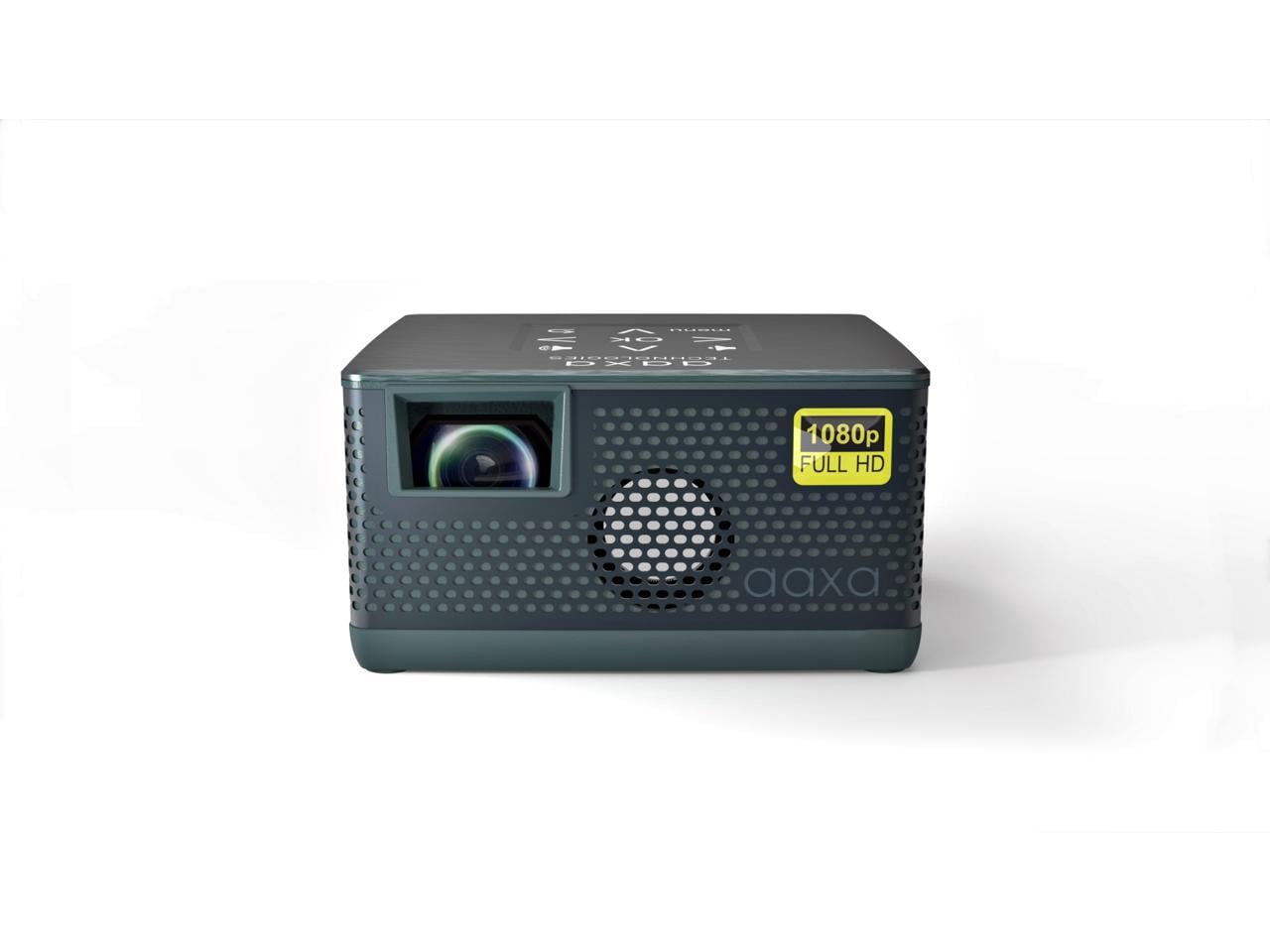 AAXA P400+ Short Throw Smart Mini Projector with 2 Hour Battery, Native ...