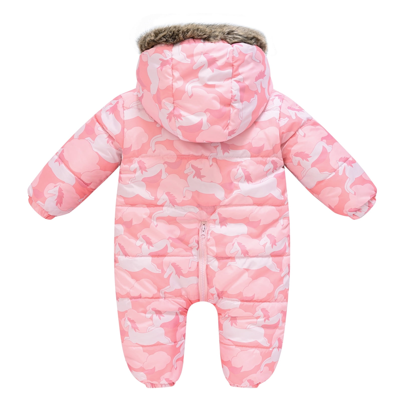 "Aayomet Baby Girl Clothes Baby Bodysuit Winter Baby Girl Clothes Romper Ruffle Sleeve Long ...