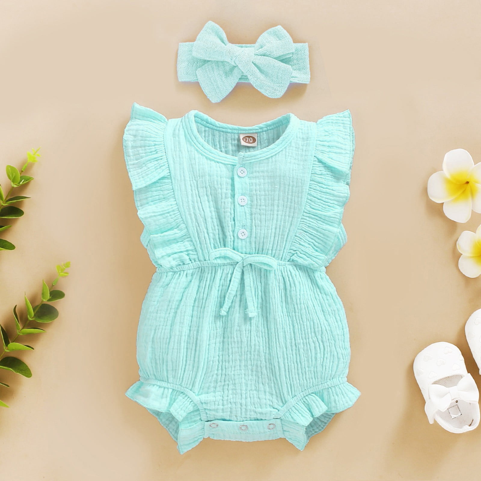 Aayomet Baby Rompers Girl Rompers Baby Boy kids Baby Onesies Unisex ...