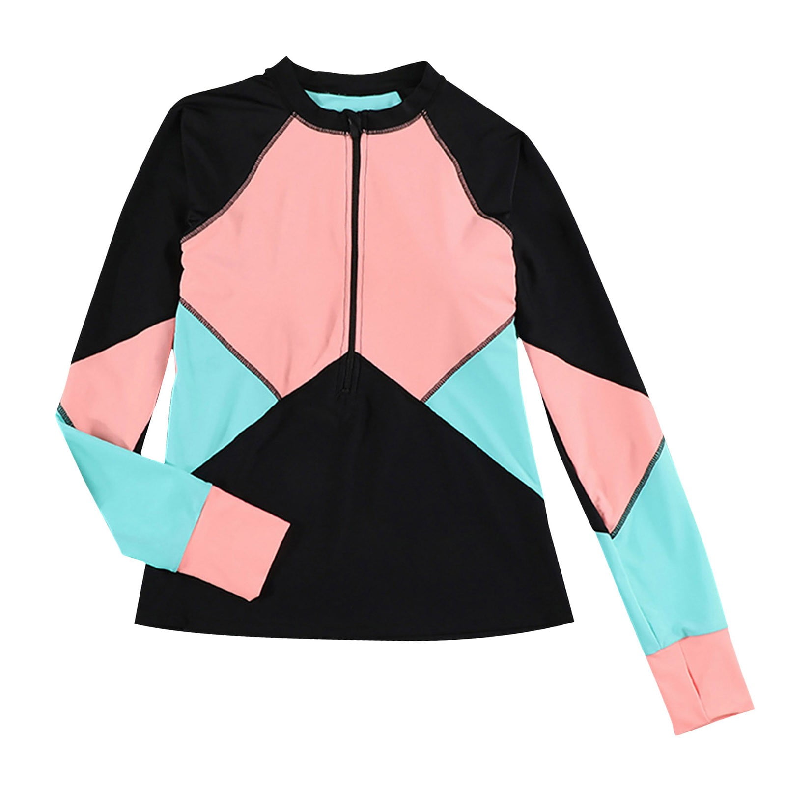 Aayomet Bathing Suit For Women Ladies Beach Surfing Top Long Sleeve ...