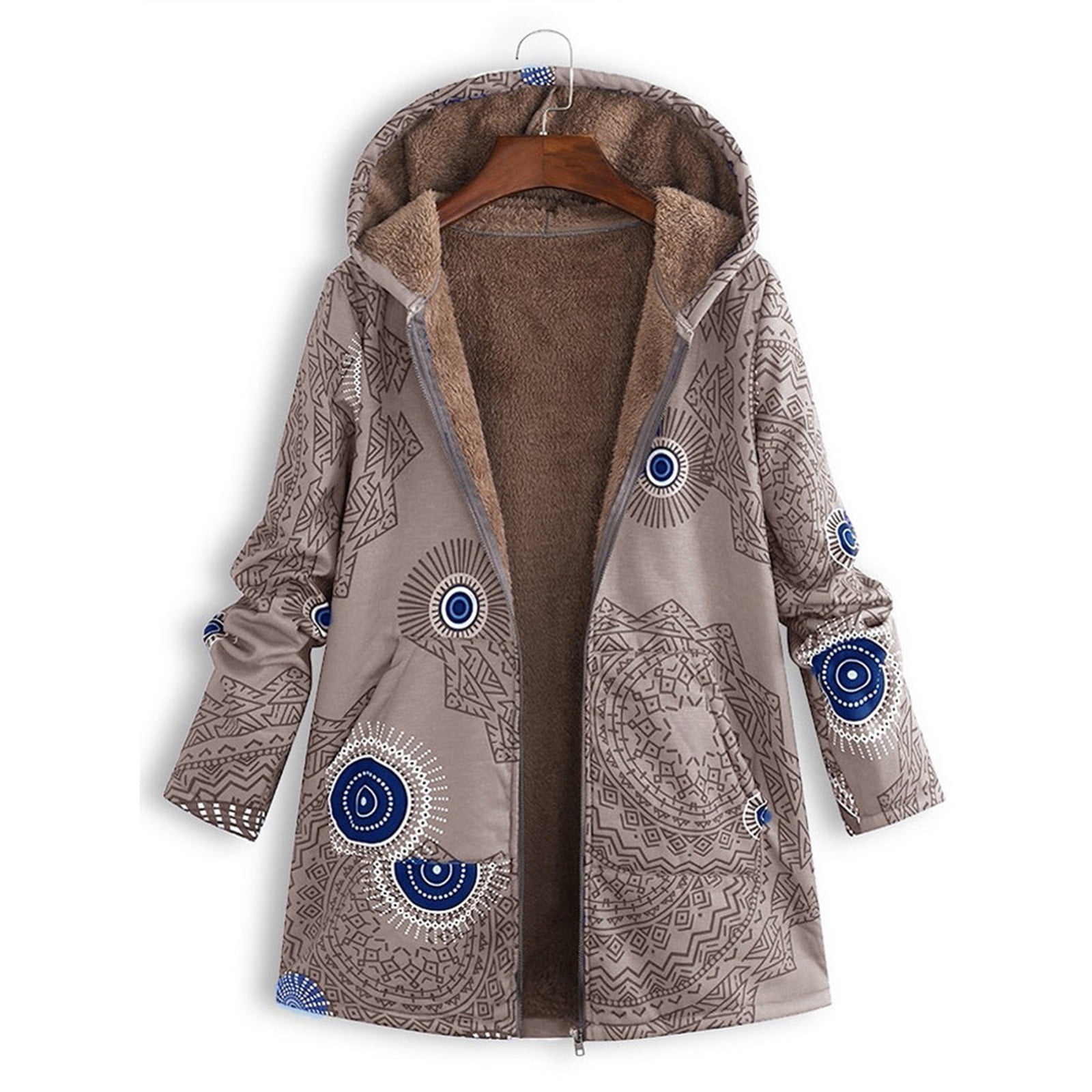 Aayomet Coats For Women Women's Winter Wool Trench Coat Notch Lapel ...