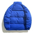 Aayomet Coats For Men Plush Solid Pocket Coat Stand Collar Long Sleeve
