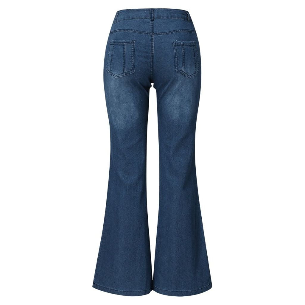 Aayomet Flare Jeans For Women Womens High Waist Stretch Distressed ...