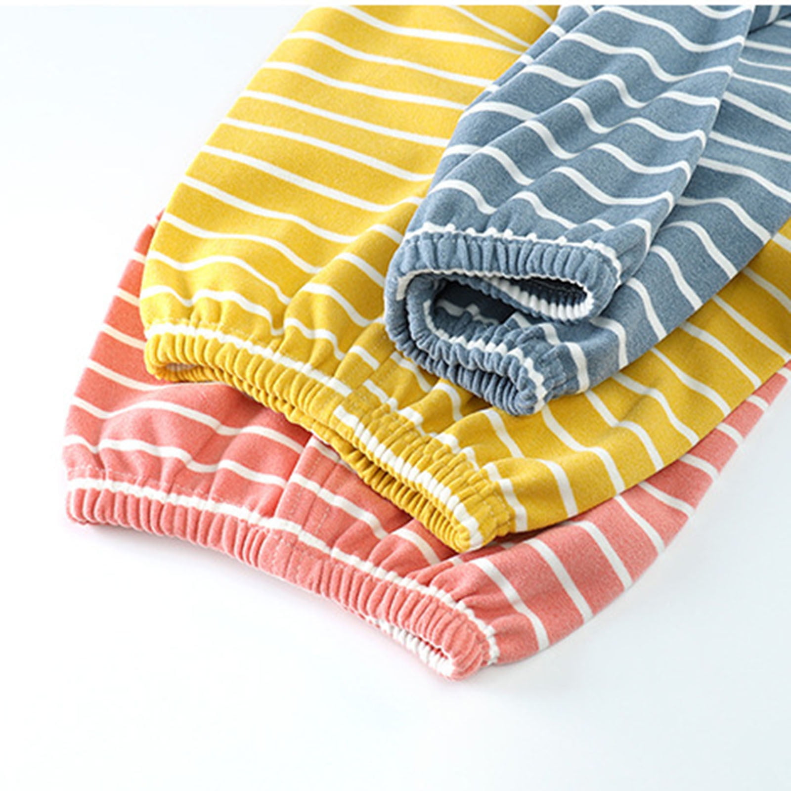 Aayomet Girls Clothing Set Girls Boys Autumn Winter Striped Cartoon Cotton Long Sleeve Pants ...