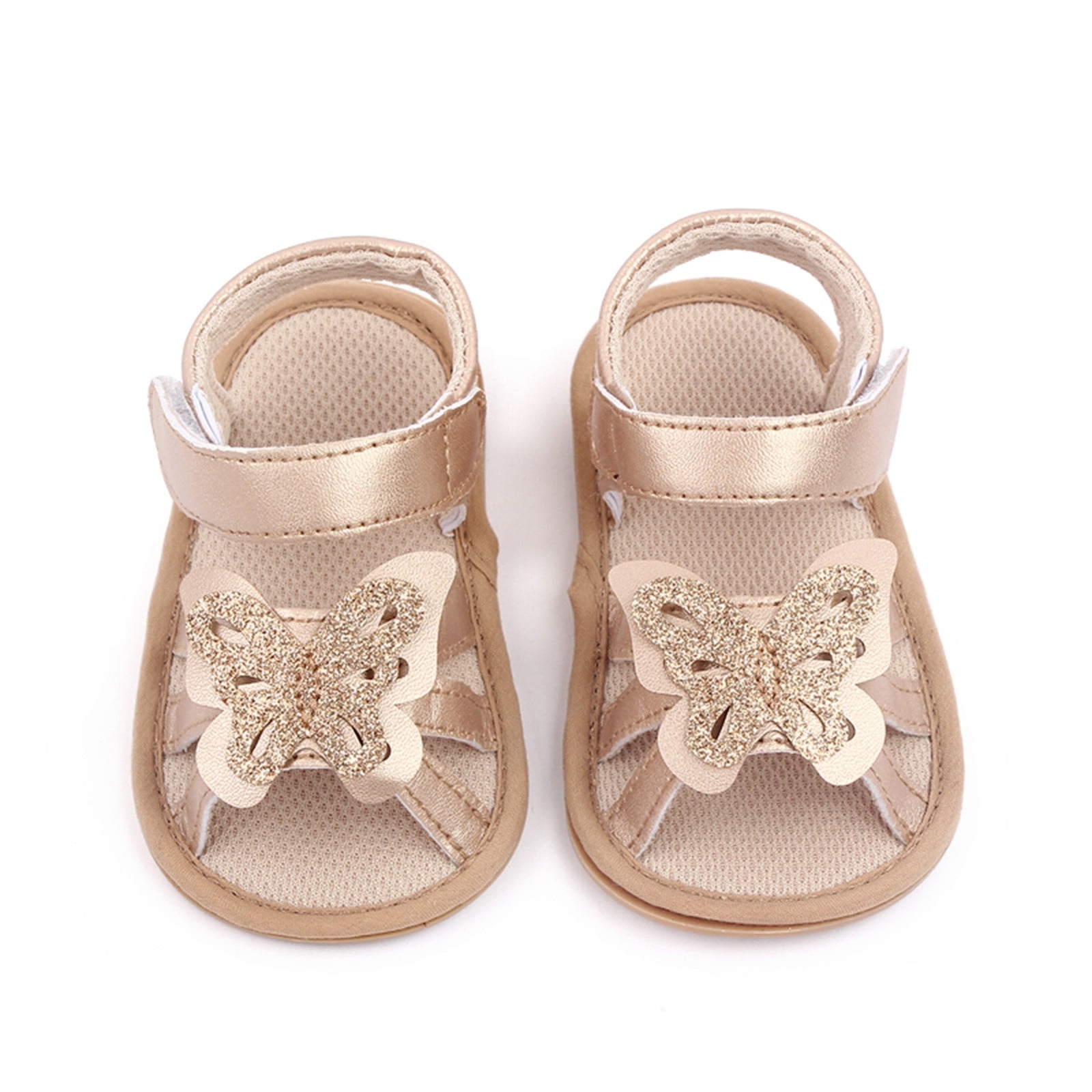 Aayomet Girls Open Toe Shoes First Walkers Shoes Summer Toddler ...