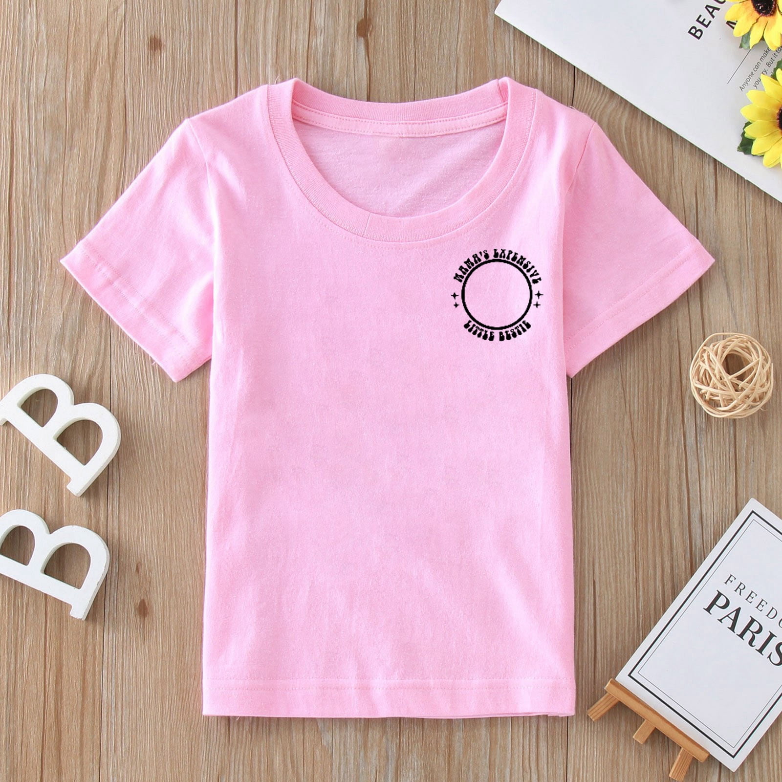 Aayomet Girls' Summer Cute T Shirts Toddler Kids Baby Girls Mama's ...