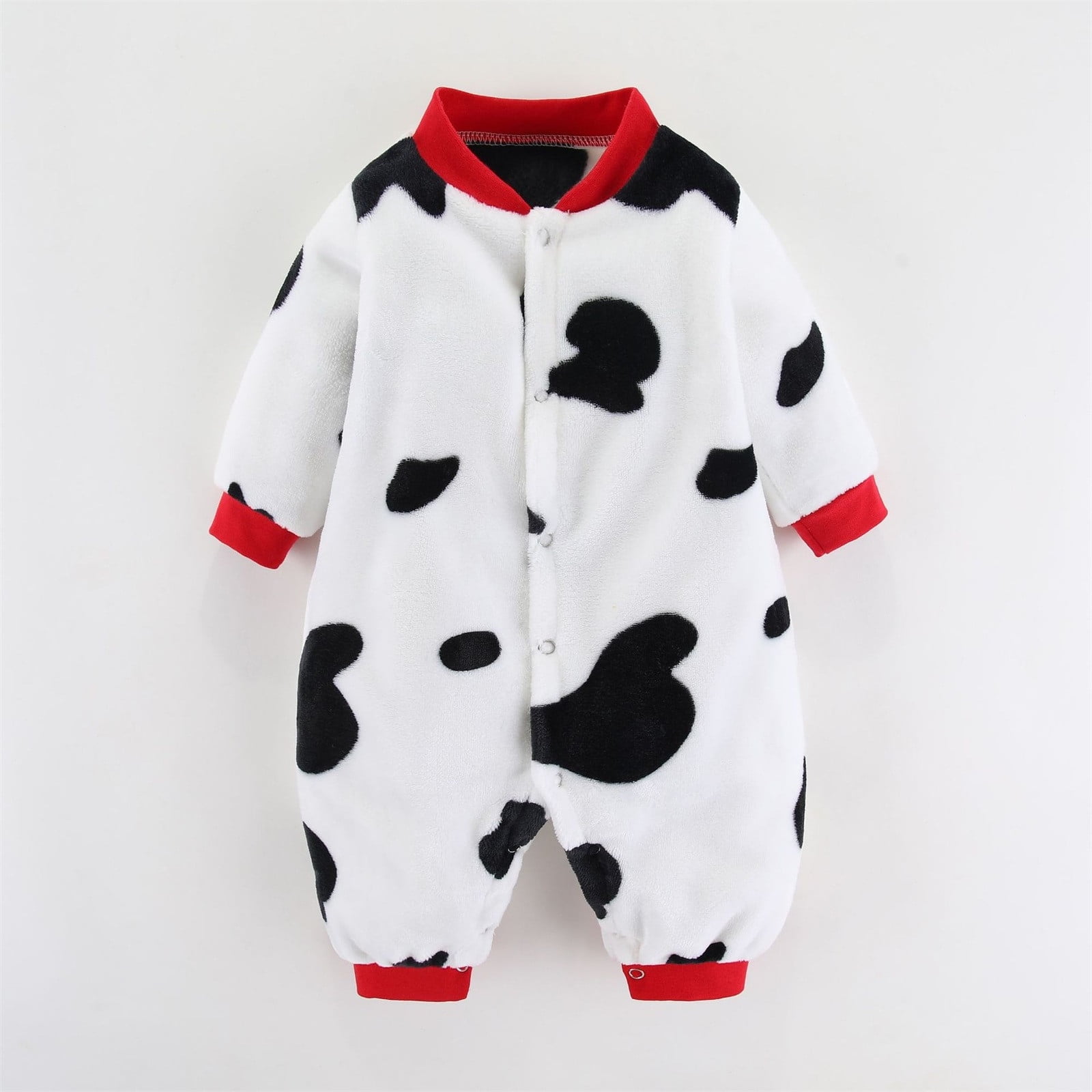 Aayomet Jumpsuit For Baby Boy Baby Unisex Cotton Long-Sleeve Bodysuits Solid Turtleneck Onesies ...