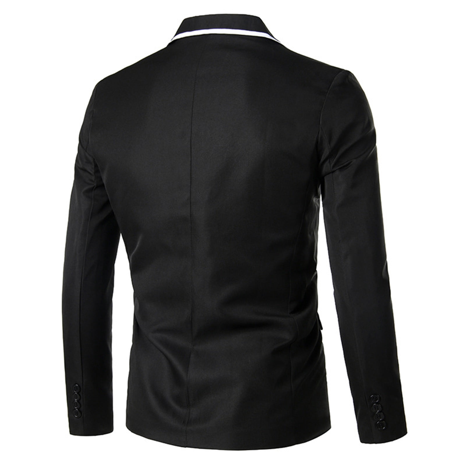 Aayomet Mens Suit Jacket Big and Tall Suit Collar Single Two Buttons ...