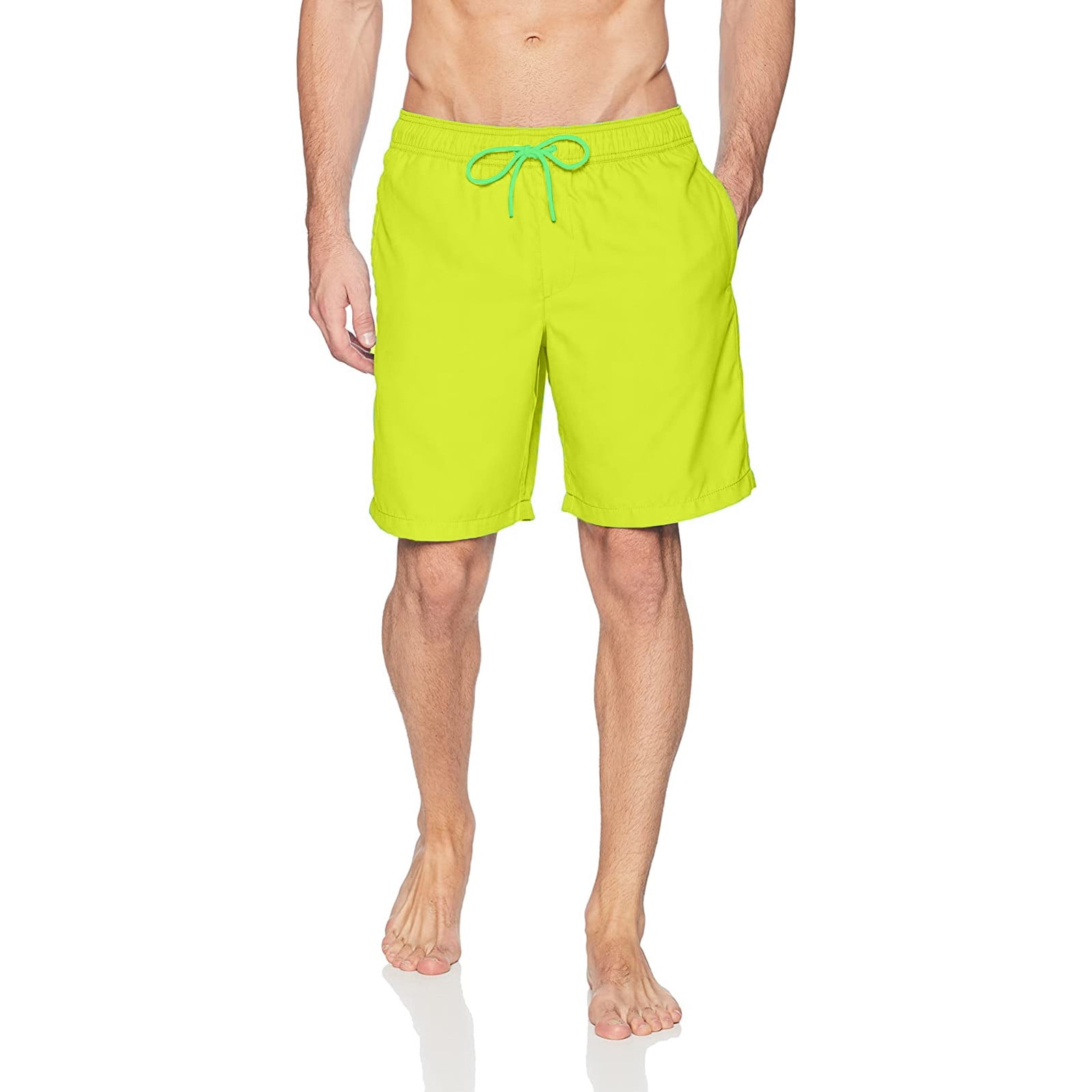 Aayomet Mens Swimming Trunks Sports Net Beach Shorts Dry Quick With ...